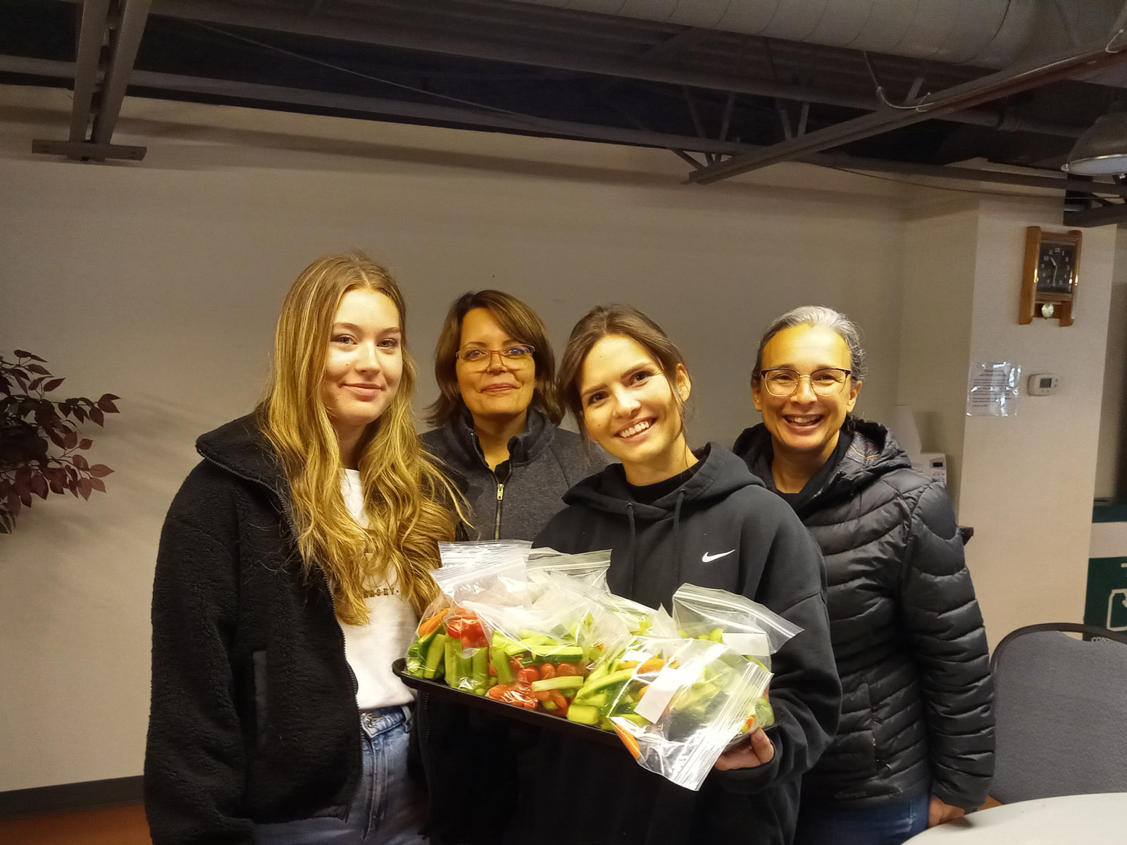 Quatrième année de collaboration avec le Centre de bénévolat et Moisson ...