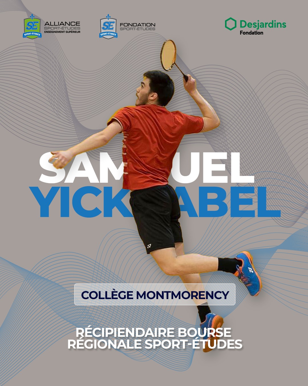 La Fondation Sport-Études souligne la persévérance de Samuel Yick Abel ...