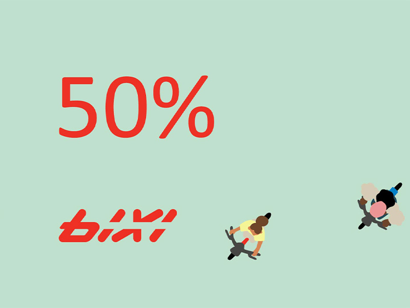 Profitez de 50 % de rabais sur l'abonnement saisonnier BIXI! | Collège ...